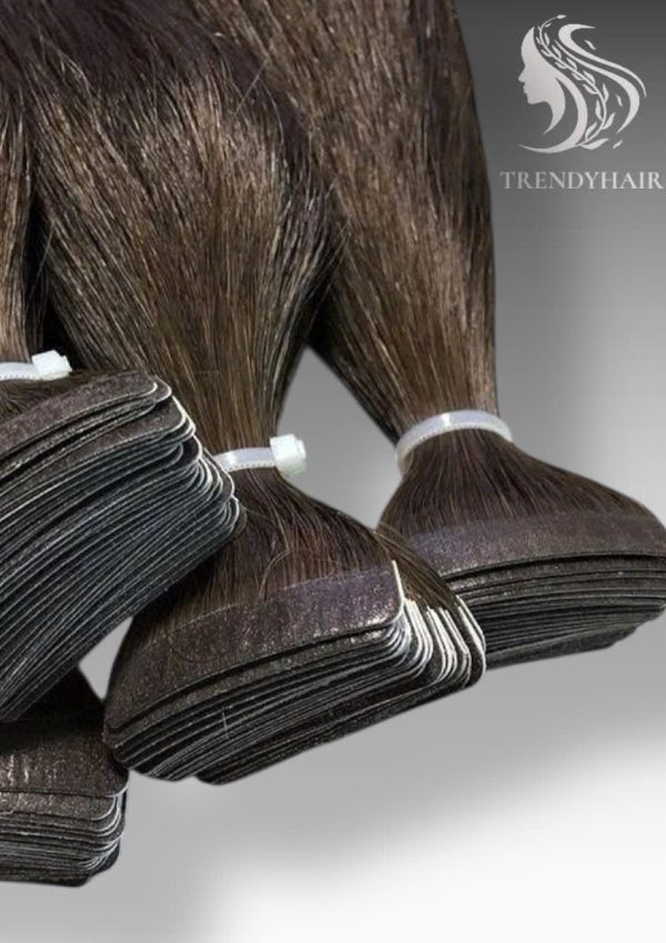 8INCH NANO TIP BROWN COLOR HUMAN HAIR - TRENDYHAIR VIETNAM